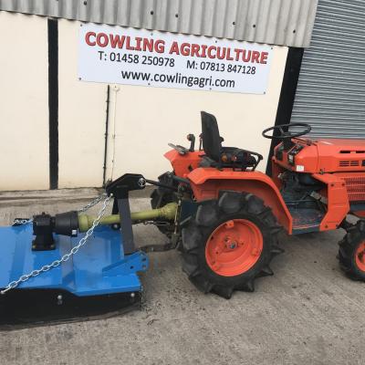 Compact Tractor Topper 4ft Rotary Topper with PTO for Sale - Cowling ...